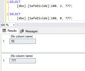 SQL Query Divide By Zero Alternative - Transcendent Software - Software ...